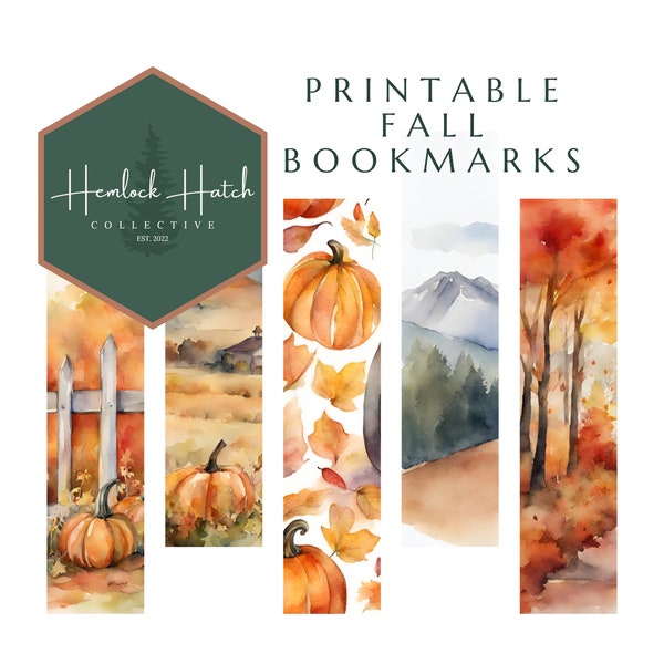 Printable Bookmark - Etsy