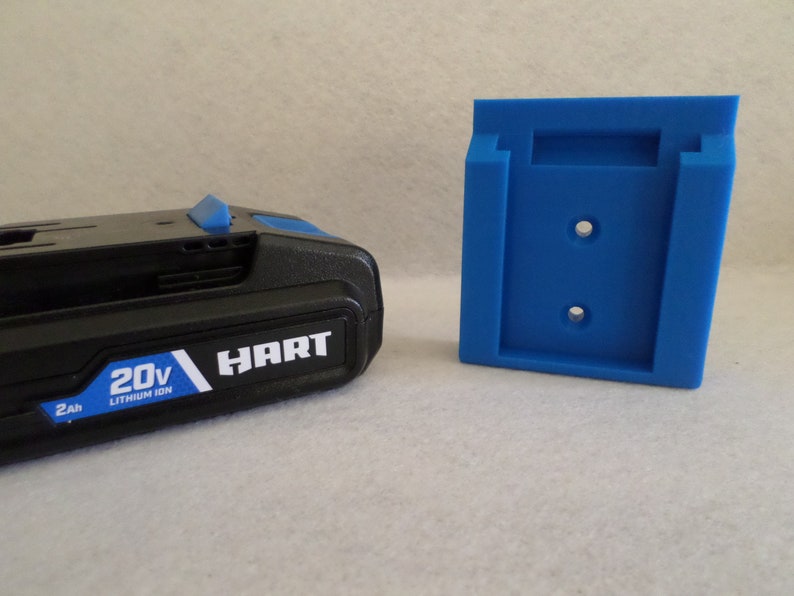 Hart 20V Battery Wall Mount / 3D Printed Ready to Ship FREE - Etsy