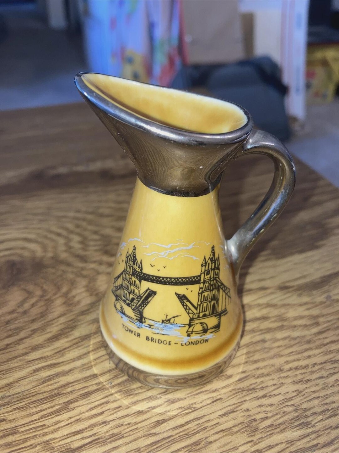 Tower Bridge London Souvenir Vintage Creamer Mini Pitcher 3-3/4"t - Etsy