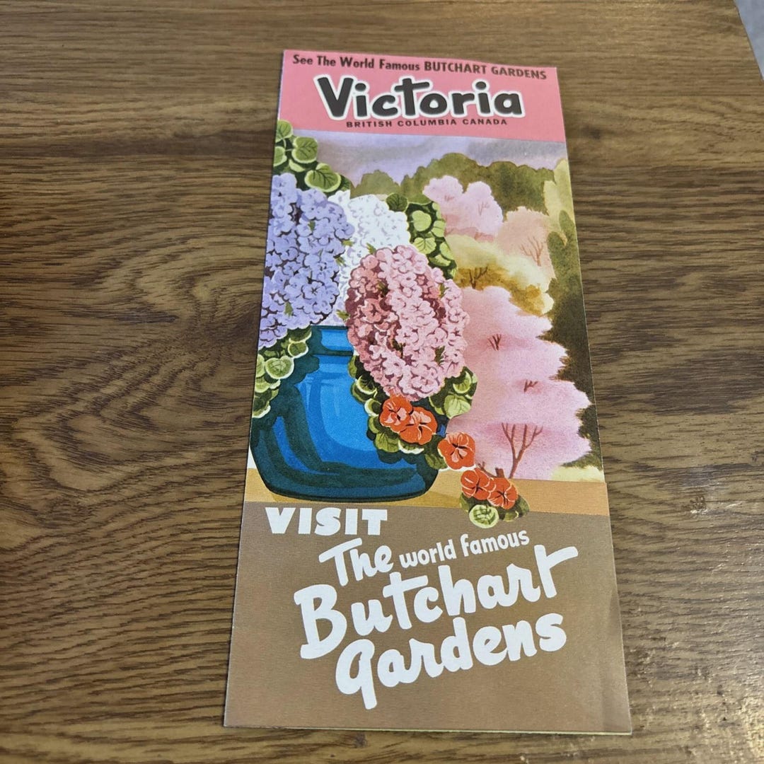 See the World Famous BUTCHART GARDENS Victoria British Columbia ...