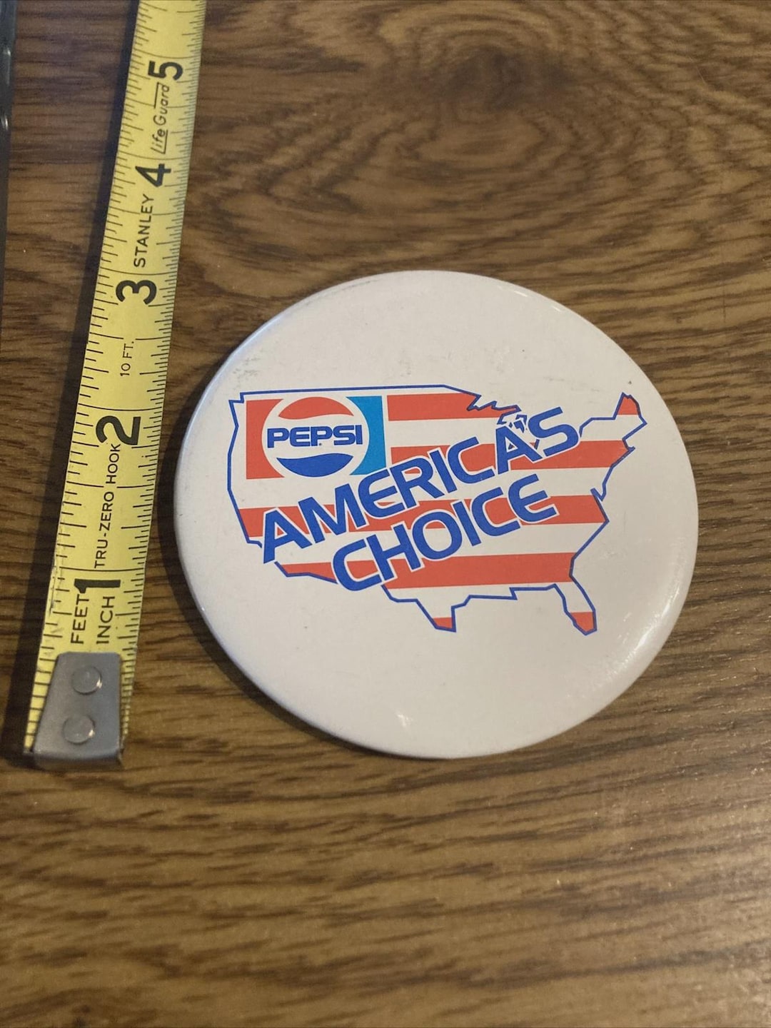 Pepsi America's Choice Vintage Pin Button 1980s - Etsy