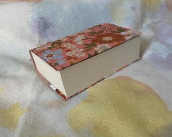 Adjustable Book Cover - Fabric Dust Jacket - Book Sleeve - Bookish Gift ...
