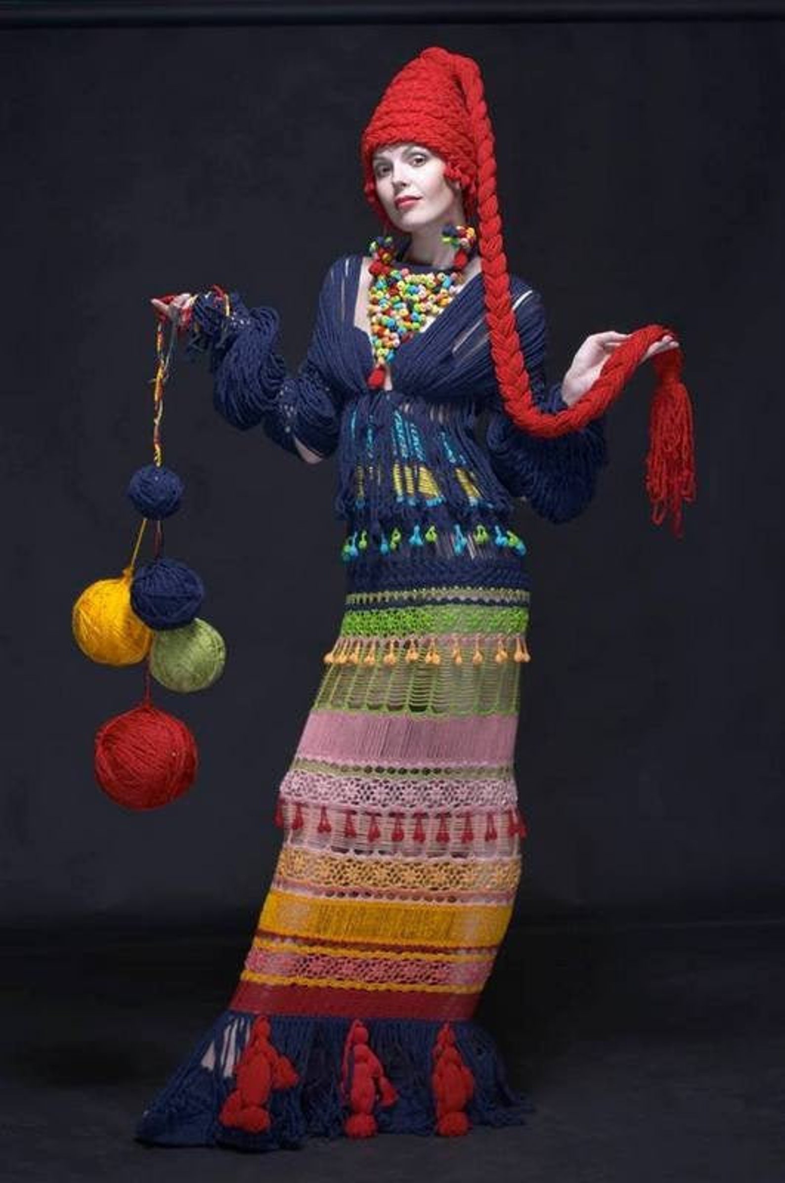 Handmade Crochet Dress Multicolor Bright Dress Boho Dress - Etsy