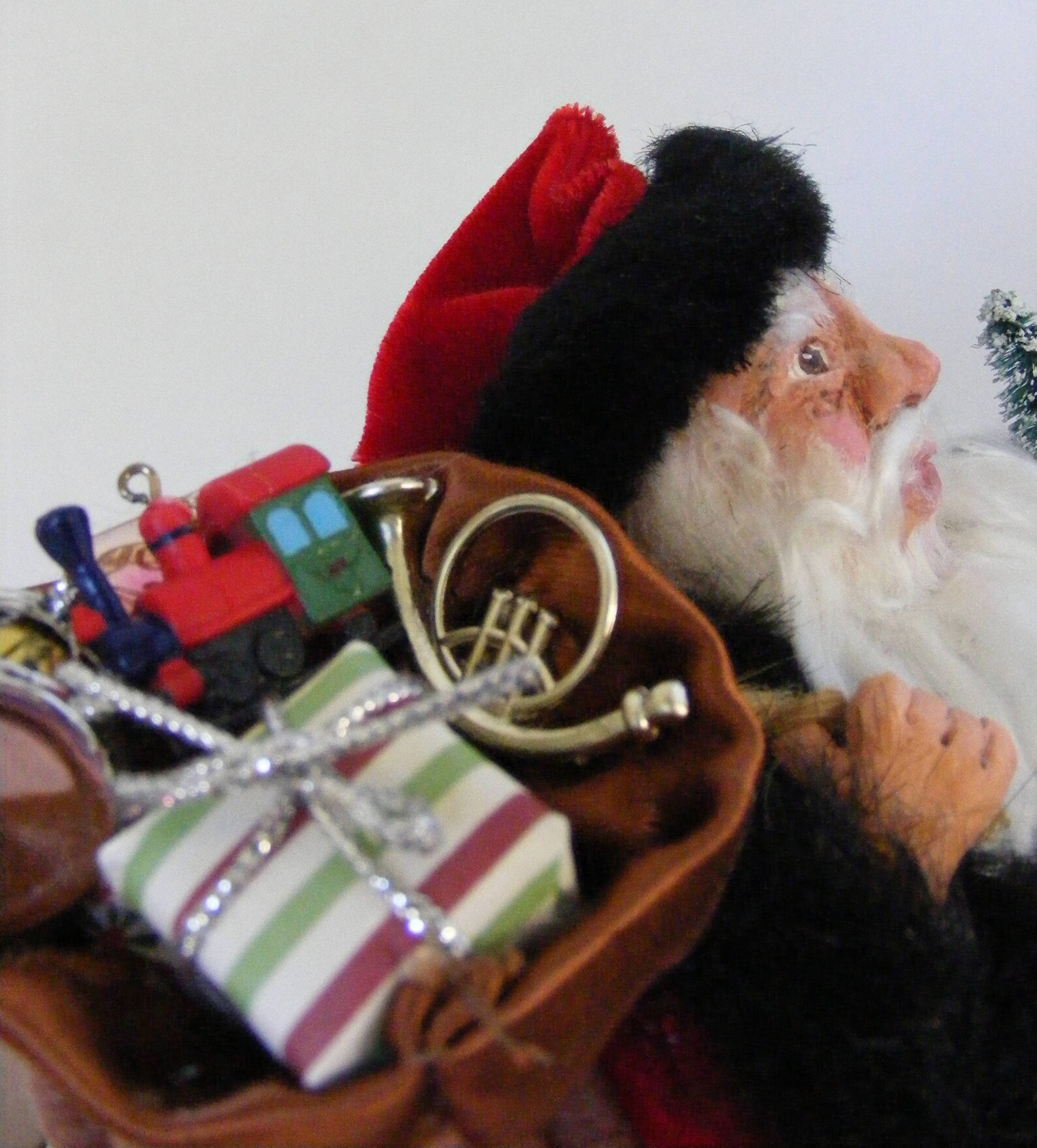 Santa Doll, Christmas Decoration, Victorian St. Nicholas, Collectible ...