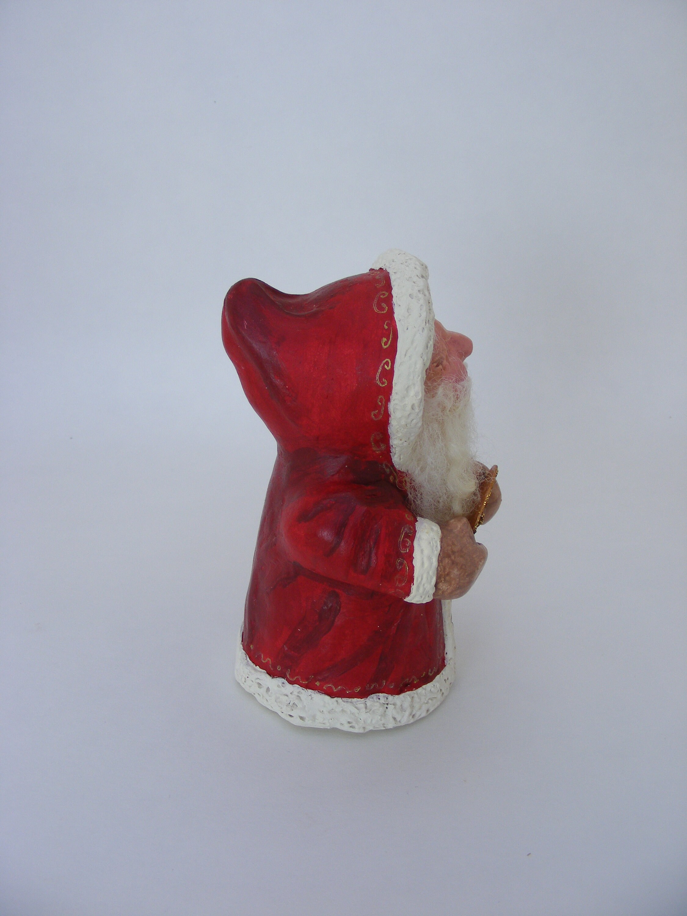 Father Christmas Figurine Santa Claus Art Doll Christmas - Etsy