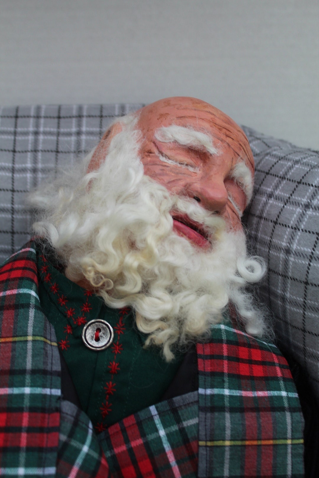 Large Santa Claus Art Doll, Christmas Night, A Christmas Carol ...