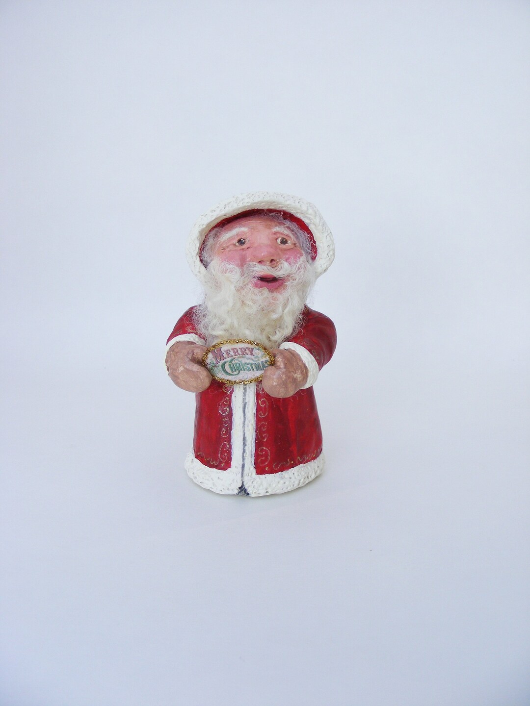 Father Christmas Figurine, Santa Claus Art Doll, Christmas Decoration ...