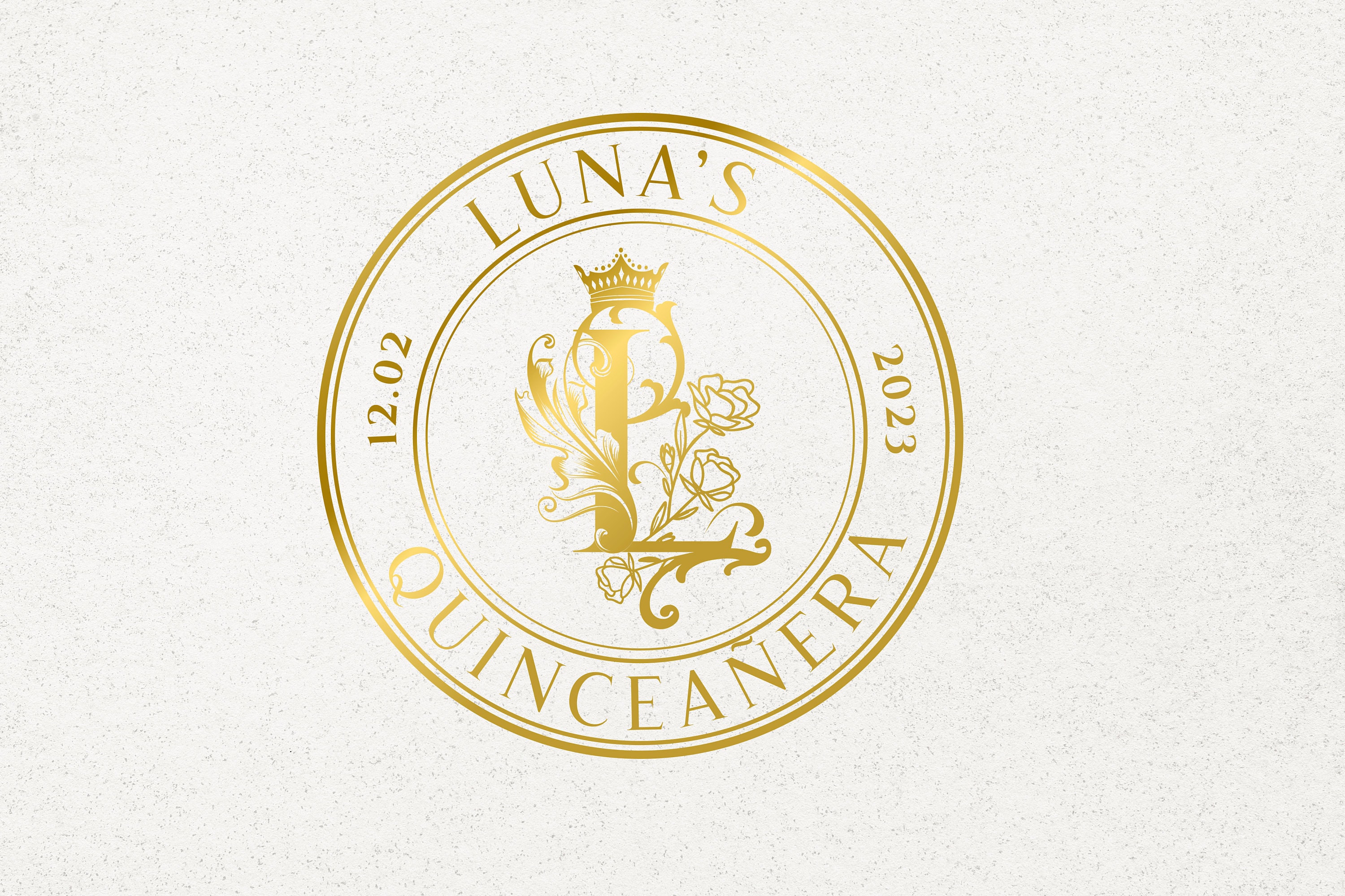 Custom Quinceanera Party Logo Quinceanera Invitations Sweet - Etsy