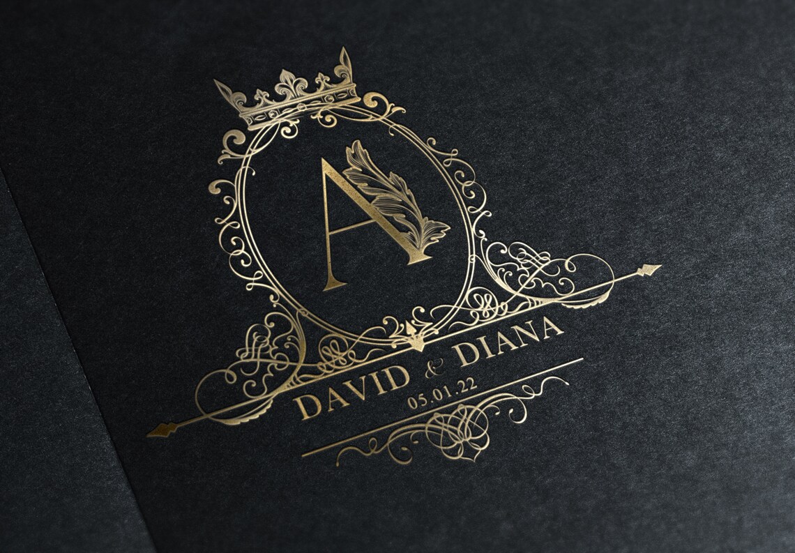 Wedding Logo, Wedding Logo Design, Custom Wedding Logo, Wedding ...