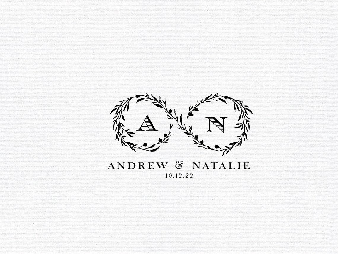 Infinity Wedding Logo Infinity sing Infinity Symbol | Etsy