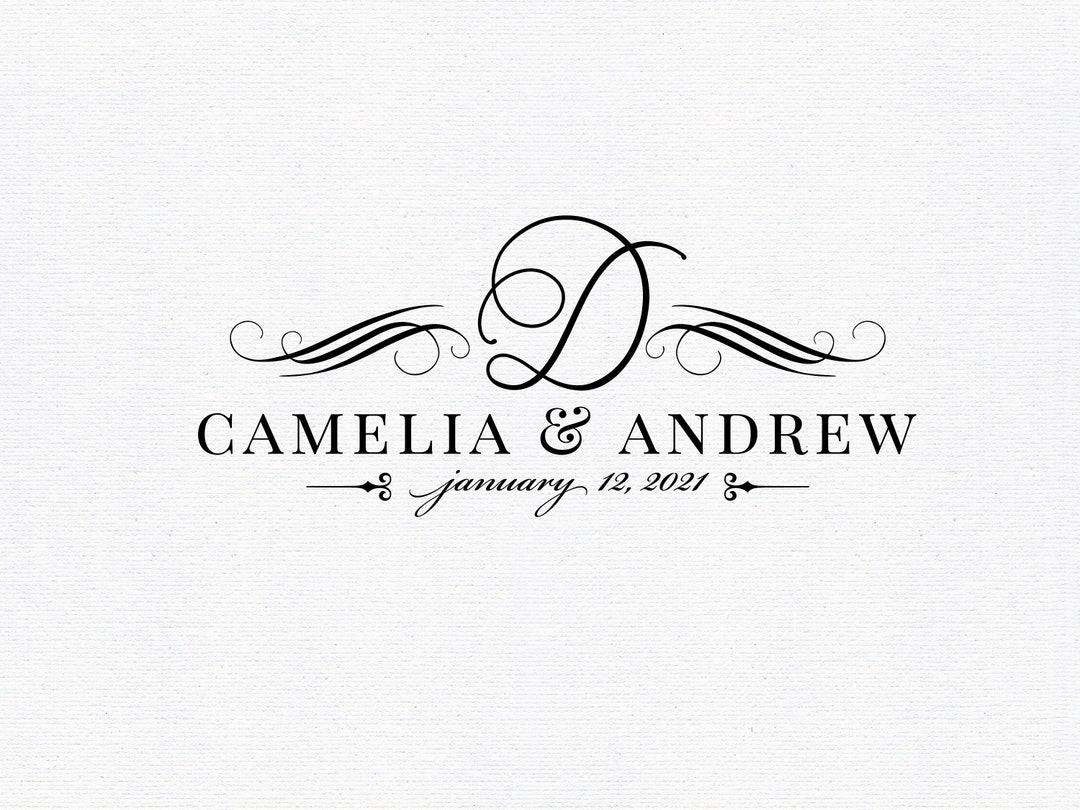 Wedding Logo, Wedding Logo Design, Custom Wedding Logo, Wedding ...
