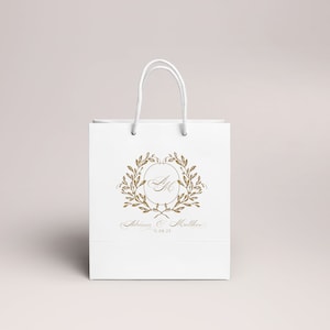 Gold Monogram Crest Wedding Emblem Wedding Shield Shield - Etsy