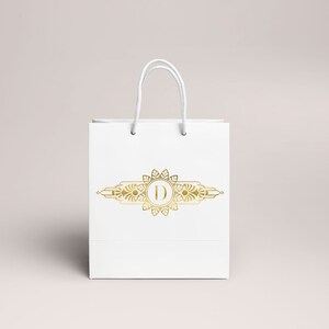 Art Deco Wedding Logo, Great Gatsby Wedding Monogram, Art Deco Wedding ...