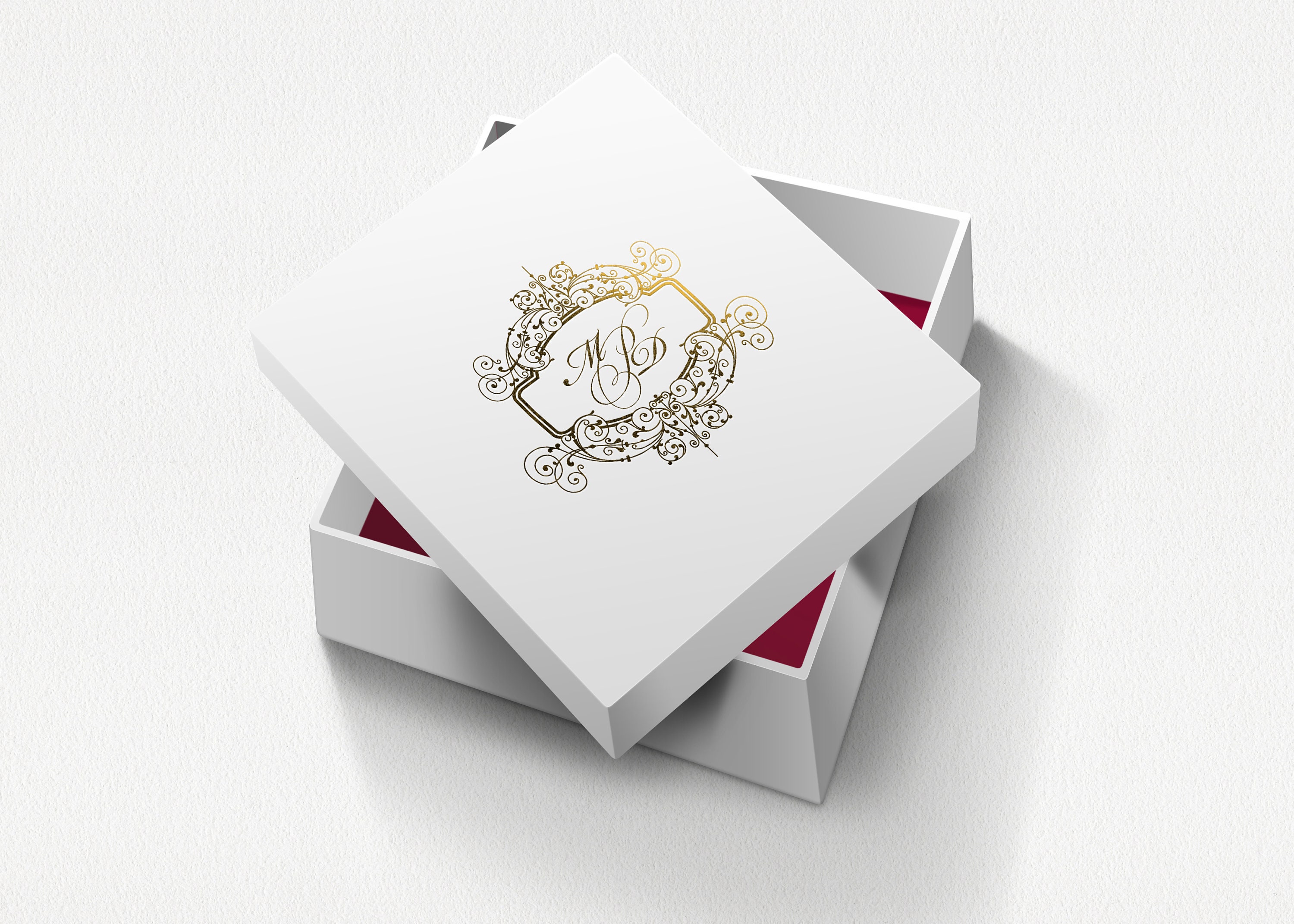 Infinity Wedding Monogram SVG, Editable Elegant Crest (PNG, PDF) - Etsy