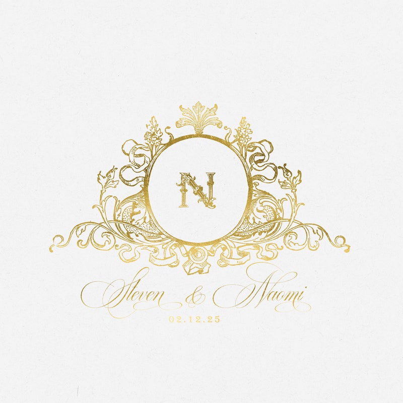 Custom Wedding Monogram - Etsy