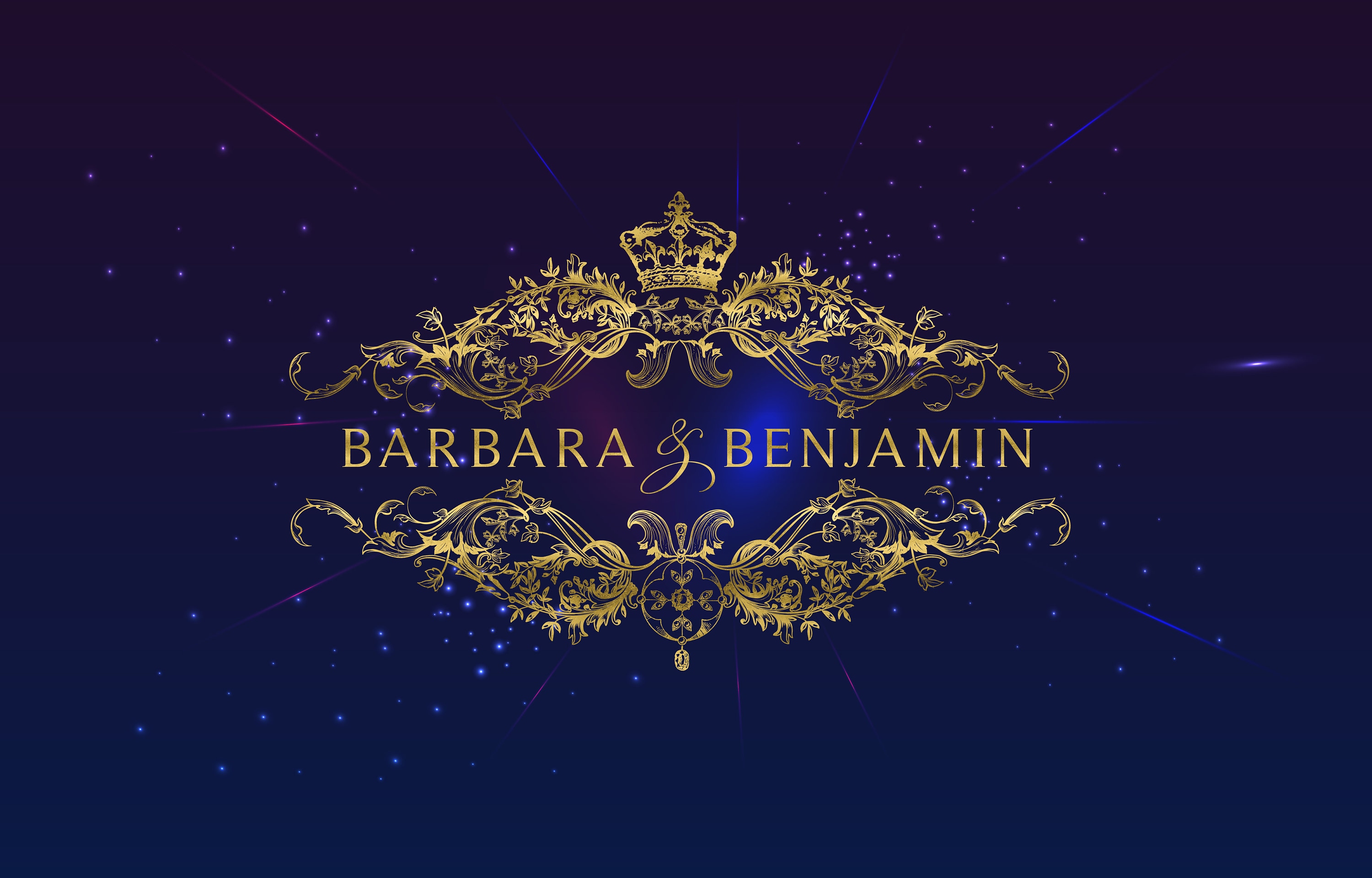 Elegant Indian Wedding Logo Indian Wedding Monogram Royal - Etsy Canada