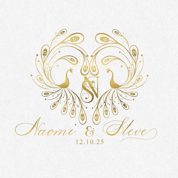 Peacock Feather Logo - Etsy