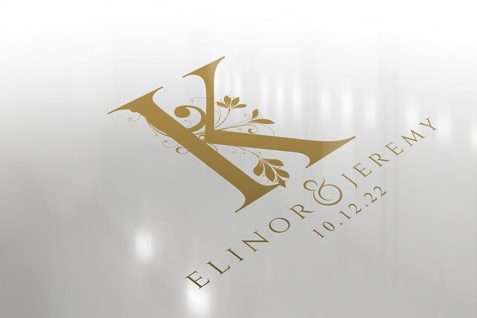 Initial Svg Wedding Initial Monogram Fonts Svg Wedding - Etsy