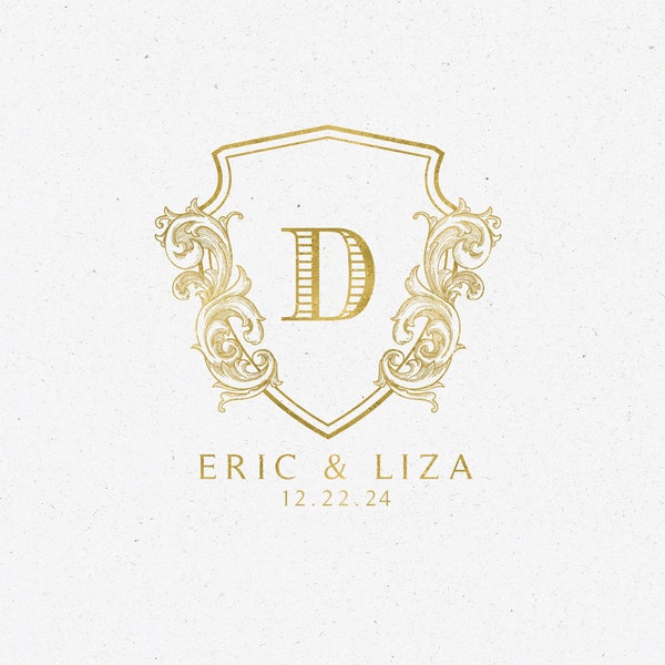 Monogram Crest - Etsy