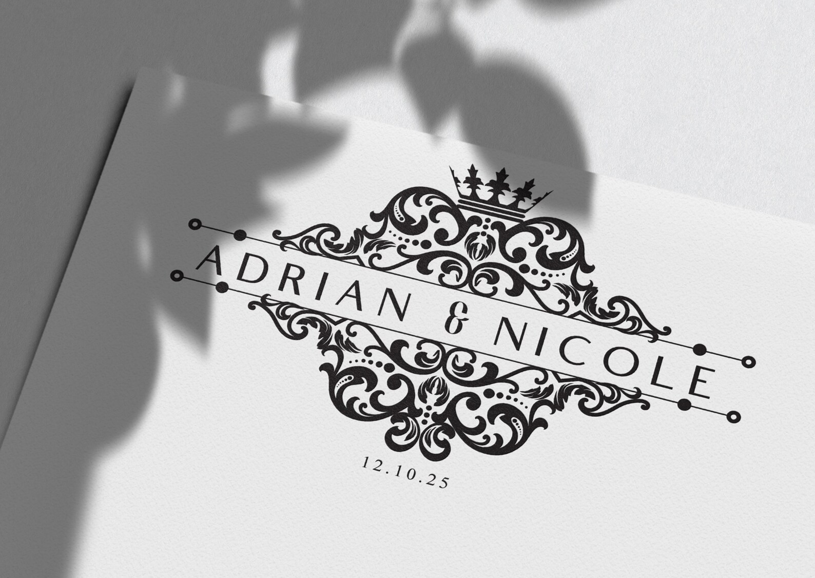 Elegant Wedding Logo Design Unique Wedding Logo Frames Logo - Etsy