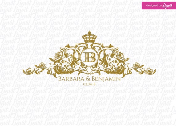 Vintage Wedding Logo Design