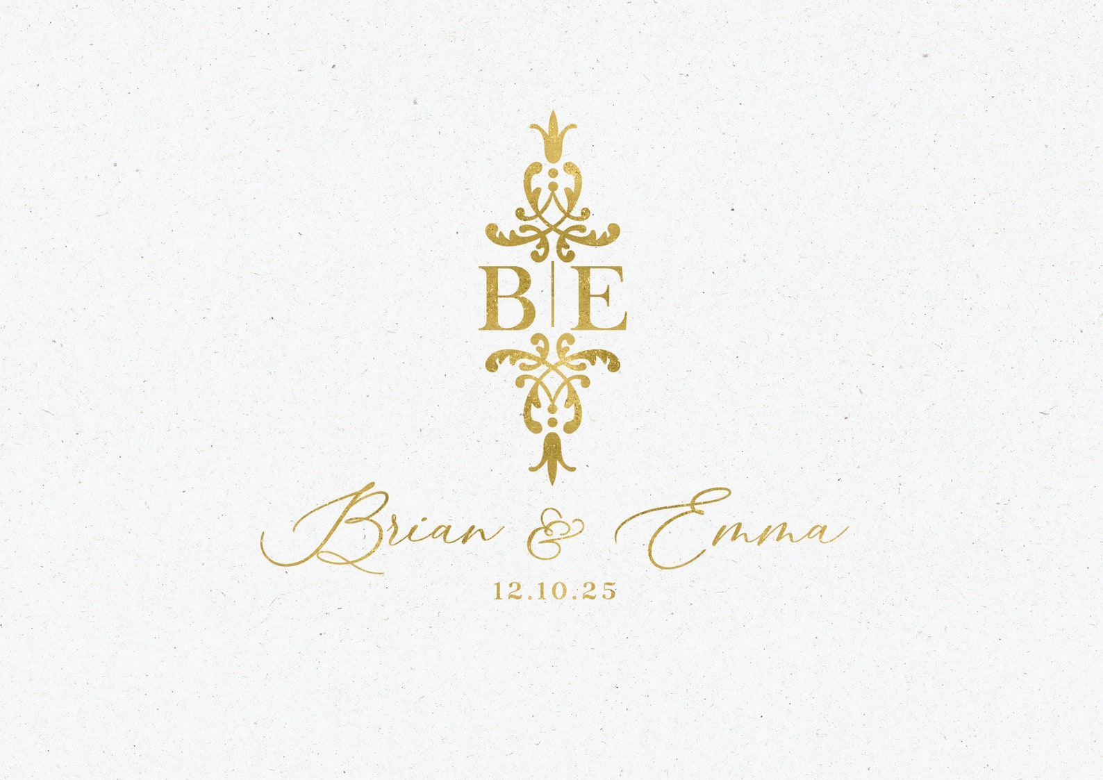 Wedding Logo Custom Wedding Logo Modern Wedding Logo - Etsy