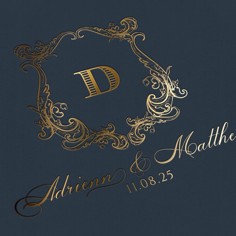 Custom Wedding Monogram - Etsy