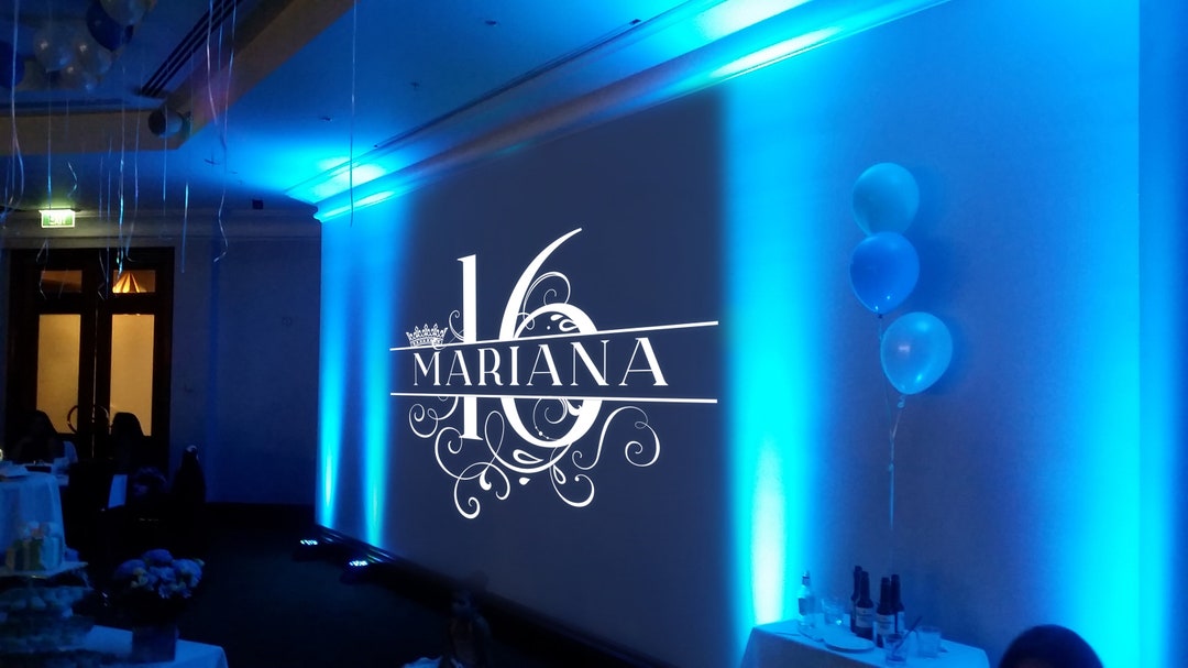 Sweet 16 Logo SVG Quinceañera Logo SVG Editable Crest PNG Custom Gobo ...