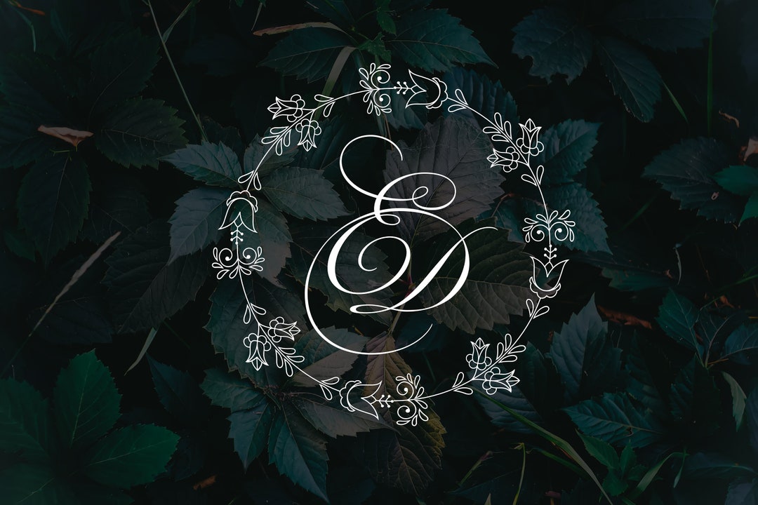 Custom Wedding Logo Design for Unique Wedding Invitations and Wedding ...