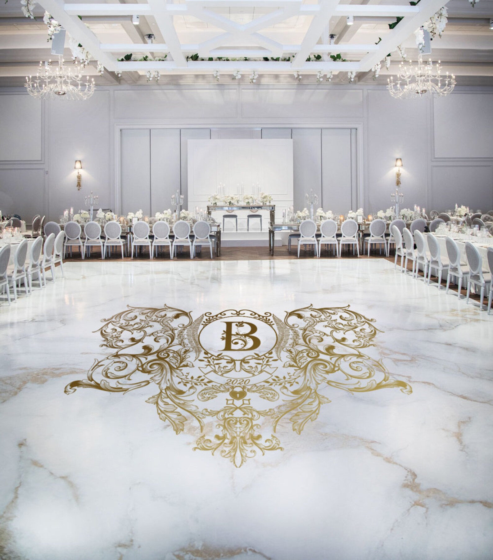 Wedding Monogram, Custom Wedding Logo Design, Vintage Wedding Crest ...