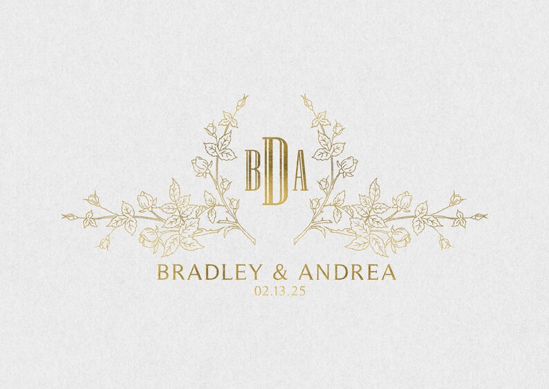 Wedding Logo Custom DIY Wedding LOGO Wedding Logo Design - Etsy