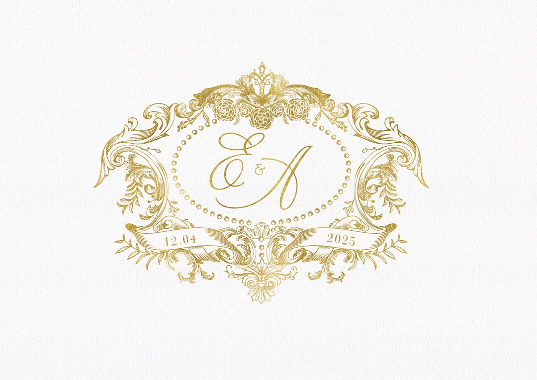 Wedding Logo, Wedding Monogram, Custom Wedding Logo Design, DIY Wedding ...