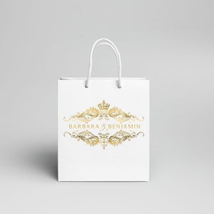 Elegant Indian Wedding Logo, Indian Wedding Monogram, Royal Logo, Royal ...