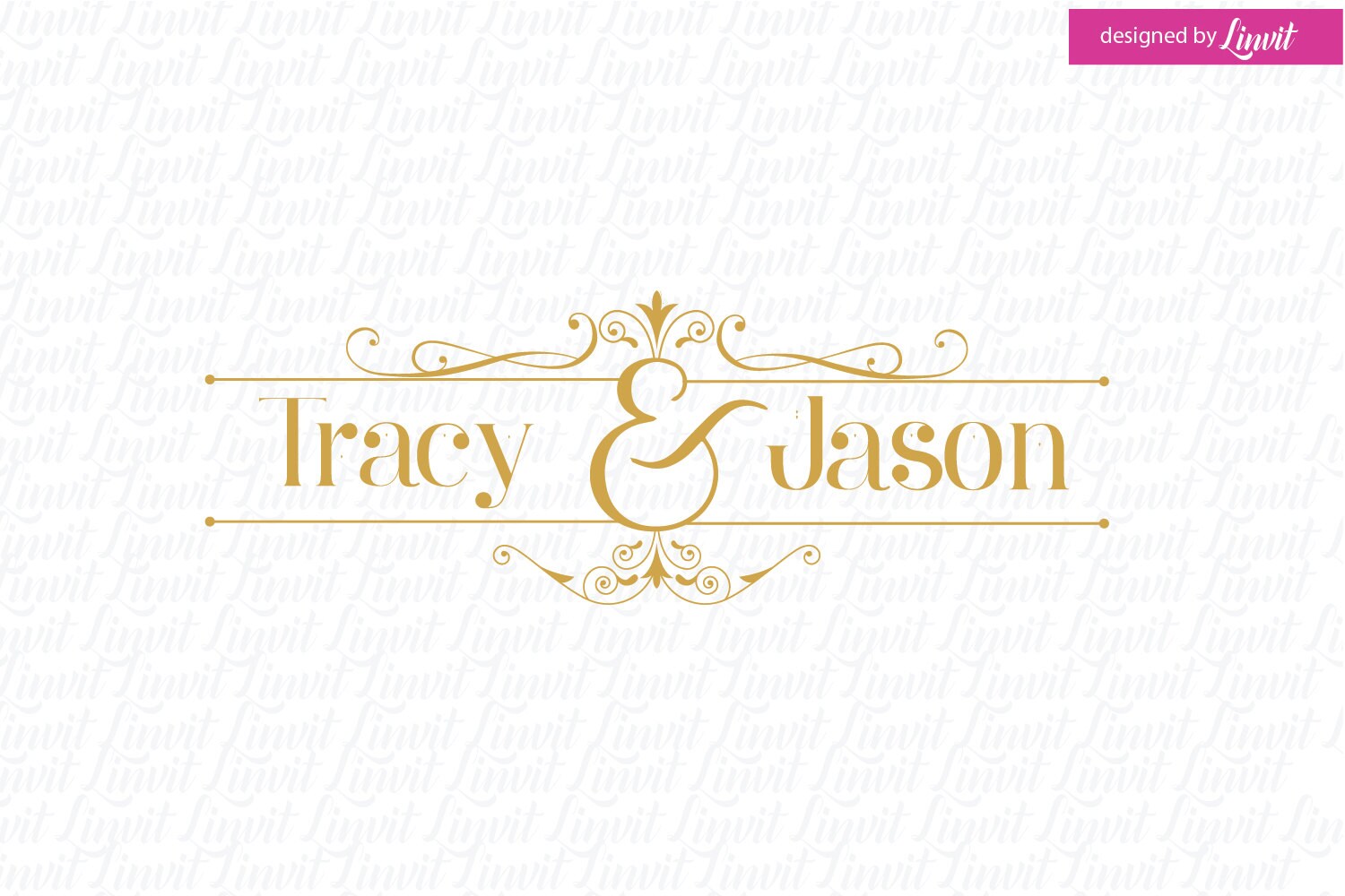 Wedding Logo Custom Wedding Logo Modern wedding logo Modern | Etsy