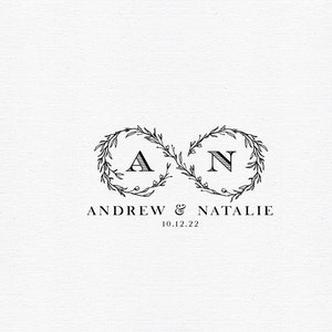 Elegant Infinity Wedding Logo Infinity Logo Boho Wedding - Etsy