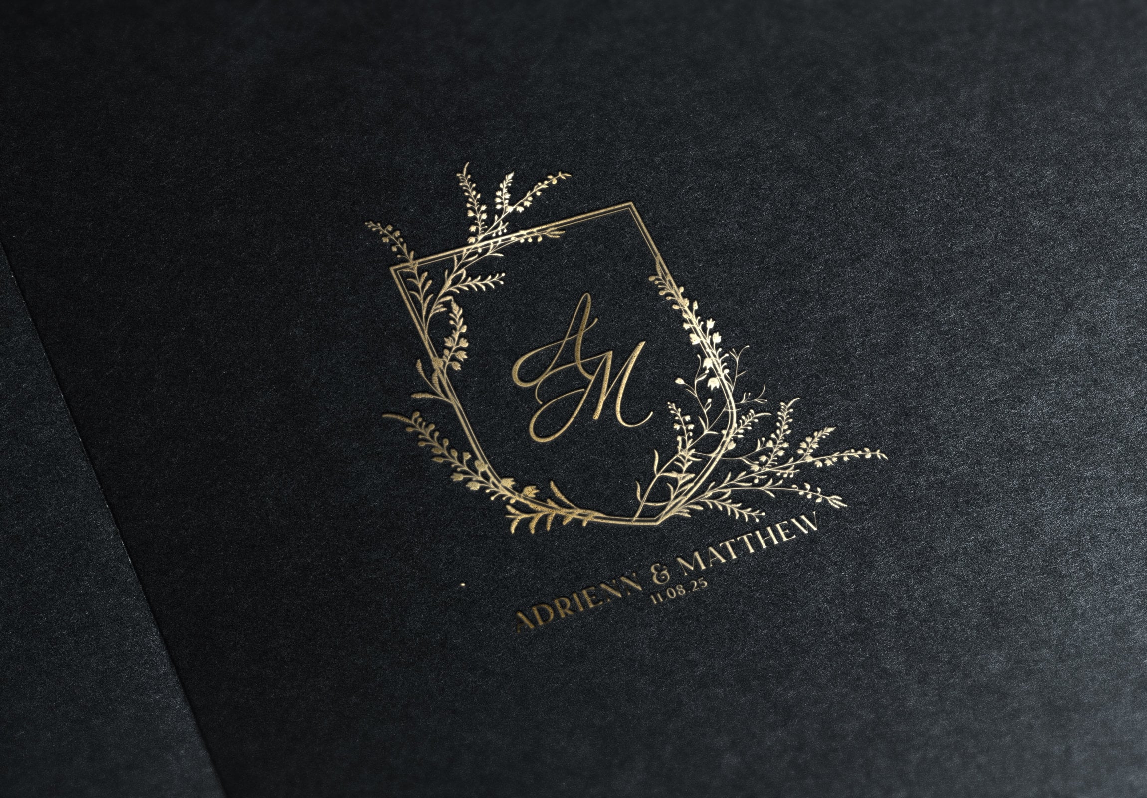 Modern Wedding Logo Timeless Wedding Logo Editable Wedding | Etsy