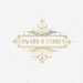 Art Deco Wedding Logo, Great Gatsby Wedding Monogram, Art Deco Wedding ...