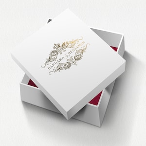 Elegant Indian Wedding Logo, Indian Wedding Monogram, Royal Logo, Royal ...