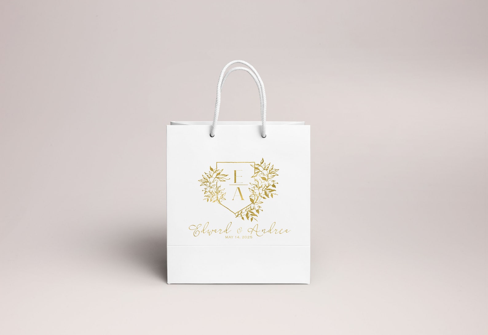 Gold Monogram Crest Wedding Emblem Wedding Shield Shield - Etsy