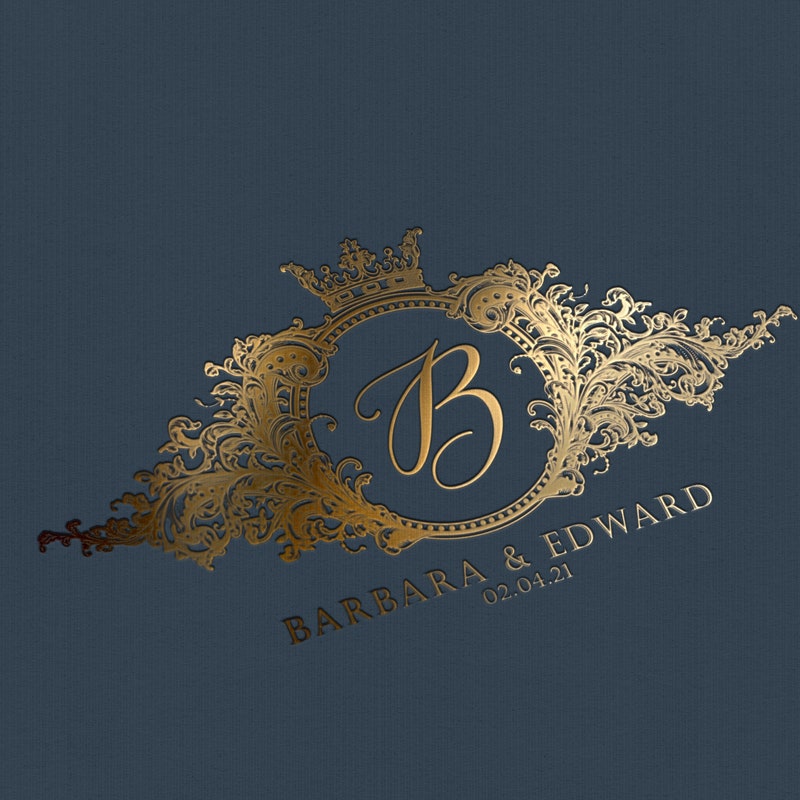 Vintage Wedding Logo - Etsy