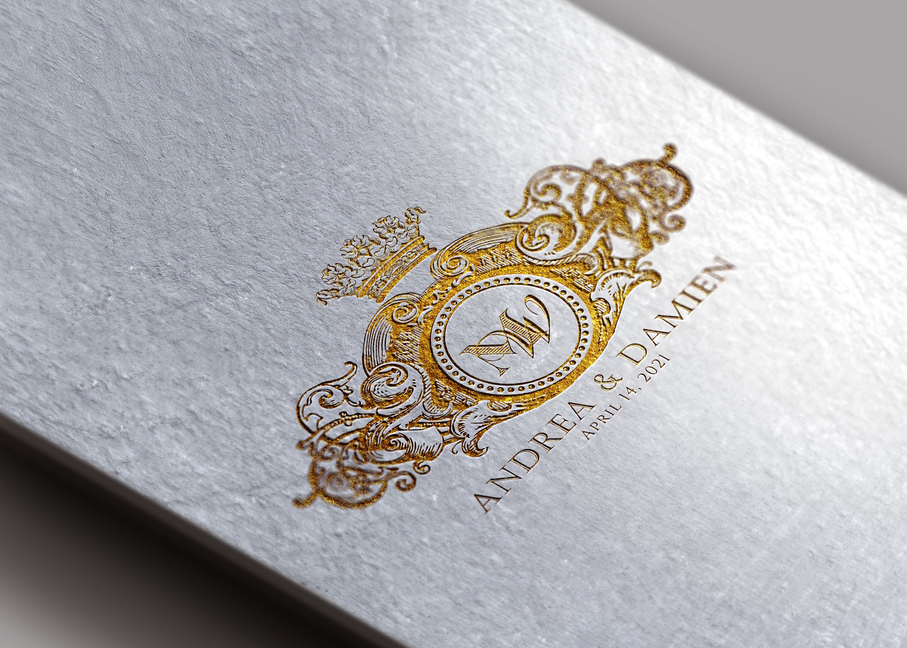 Classic Wedding Logo Vintage Logo Vintage Monogram Logo - Etsy