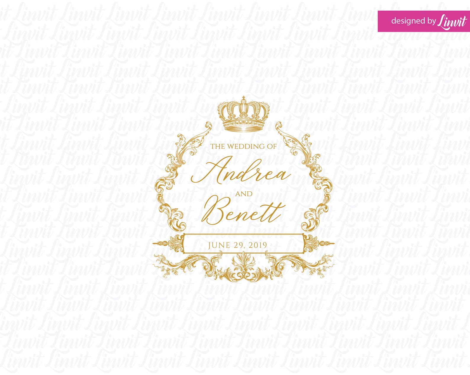 Wedding Logo, Wedding Logo Design, Custom Wedding Logo, Wedding ...