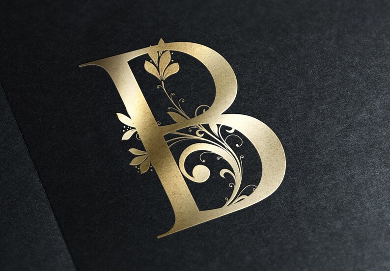 Initial Svg Wedding Initial Wedding Initials Monogram Fonts - Etsy