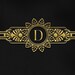 Art Deco Wedding Logo Great Gatsby Wedding Monogram Art Deco - Etsy