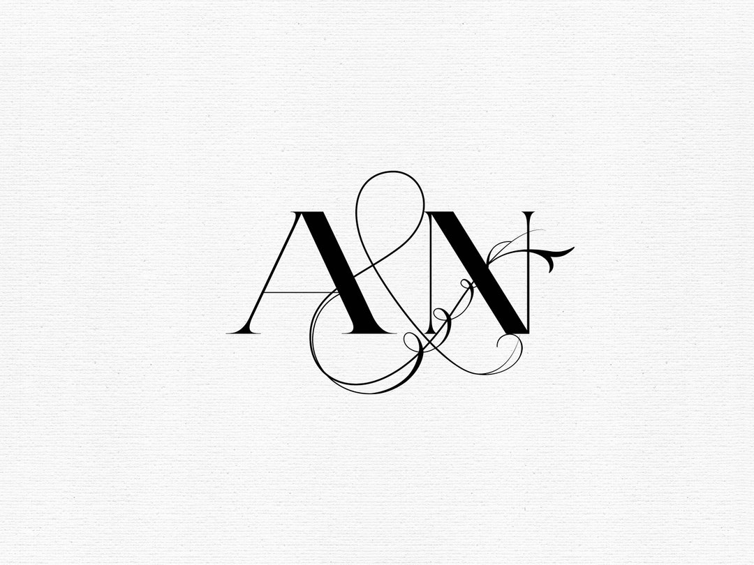 Couples Logo for Wedding Initial Logo Wedding Logo Wedding Monogram ...