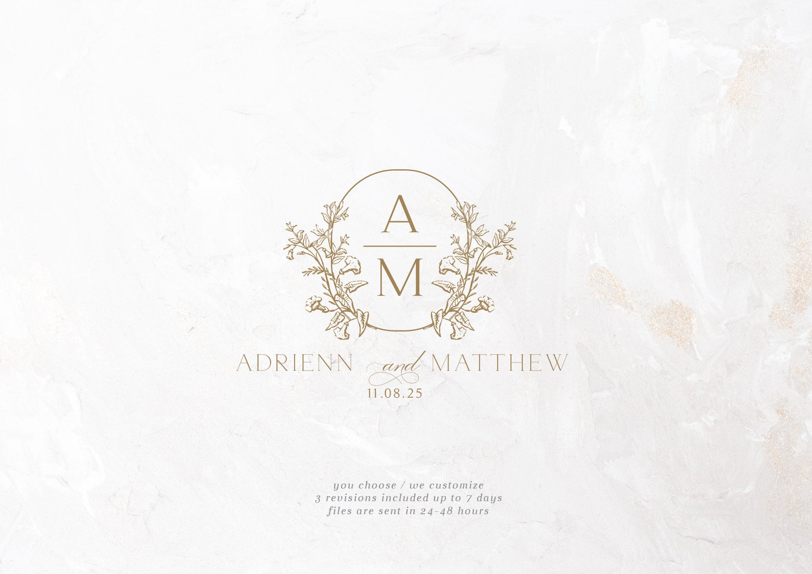 Gold Monogram Crest Wedding Emblem Wedding Shield Shield - Etsy