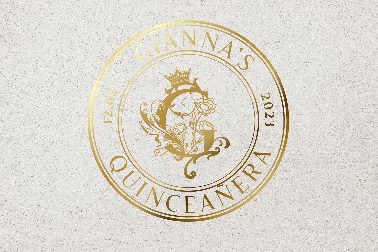 Custom Quinceanera Party Logo Quinceanera Invitations Sweet | Etsy