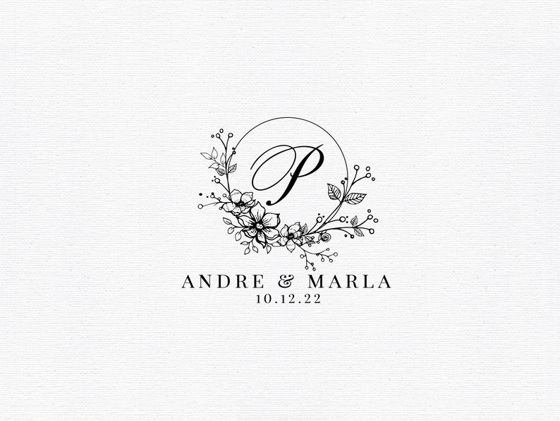 Wedding Logo, Wedding Logo Design, Custom Wedding Logo, Wedding ...