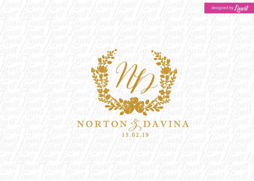 Monogram Svg for Unique Wedding Favors and Unique Wedding Invitations ...