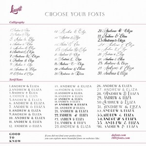 Couples Logo for Wedding Modern Wedding Monogram Minimalist Wedding ...